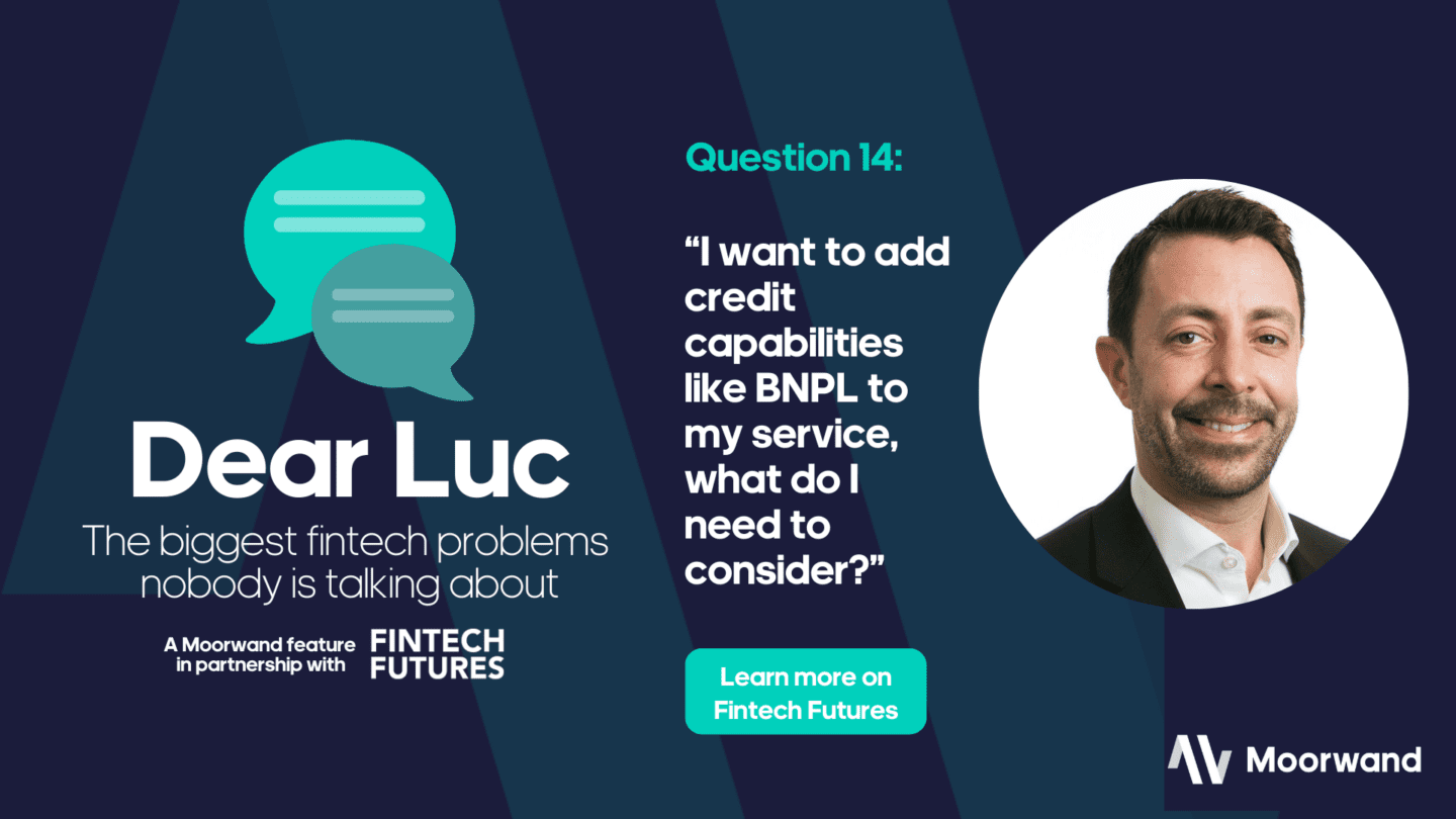 Dear Luc: I want to add credit capabilities like buy now, pay later ...