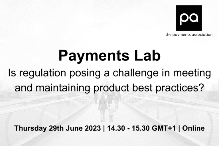 Payments Lab (product): Is regulation posing a challenge in meeting and ...