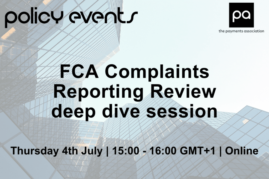 FCA Complaints Reporting Review deep dive session | The Payments ...
