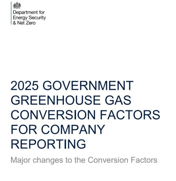 2025 Government Greenhouse Gas Conversion Factors for Company Reporting ...