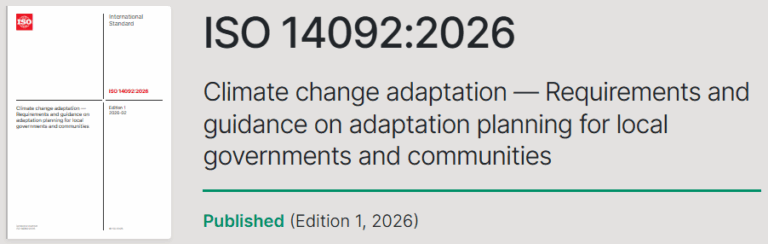 ISO 14092:2026 — Climate change adaptation | The Payments Association