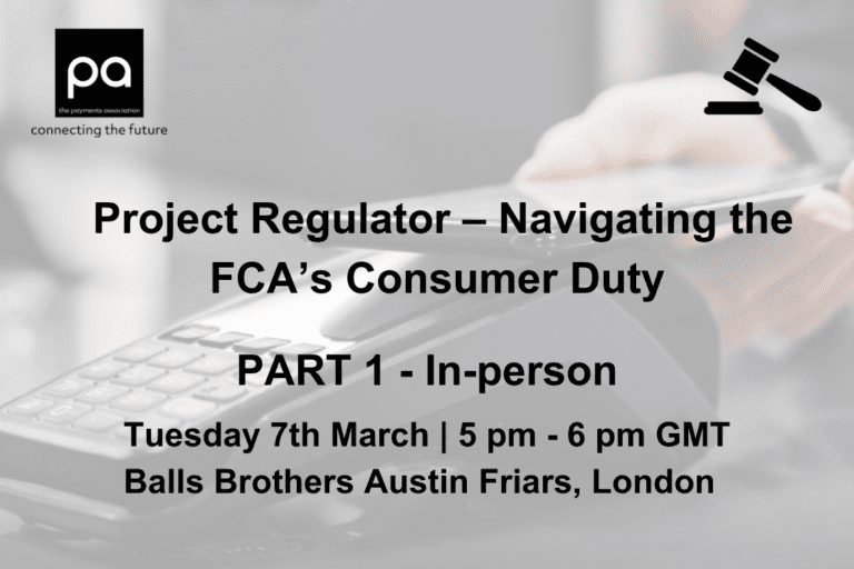 Project Regulator Navigating the FCAs Consumer Duty: In-person meet up ...