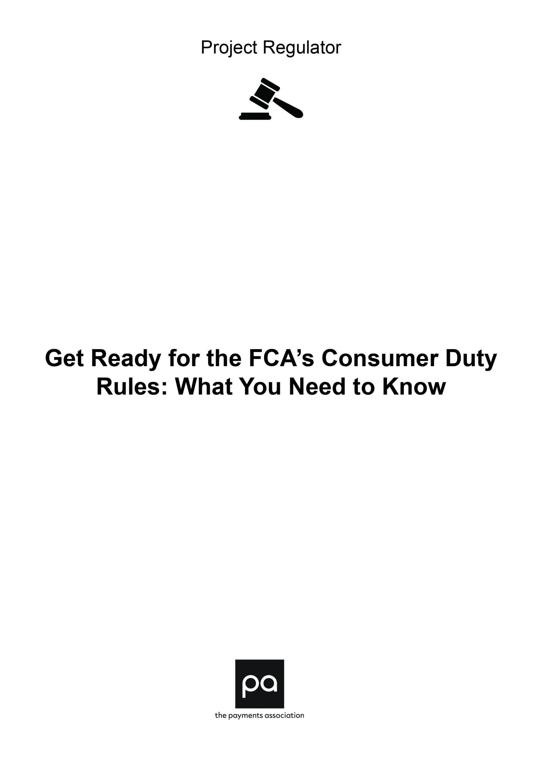 Get Ready for the FCA’s Consumer Duty Rules: What You Need to Know ...
